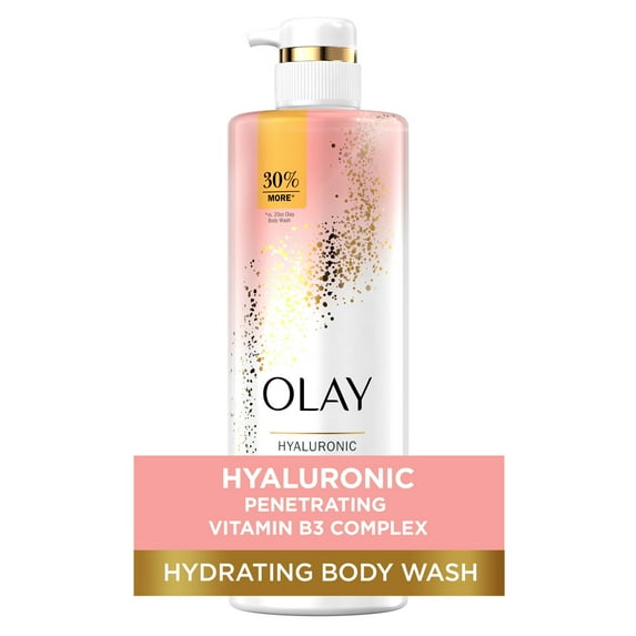 Olay Nourishing Body Wash for Women with Hyaluronic Acid and Vitamin B3 ...