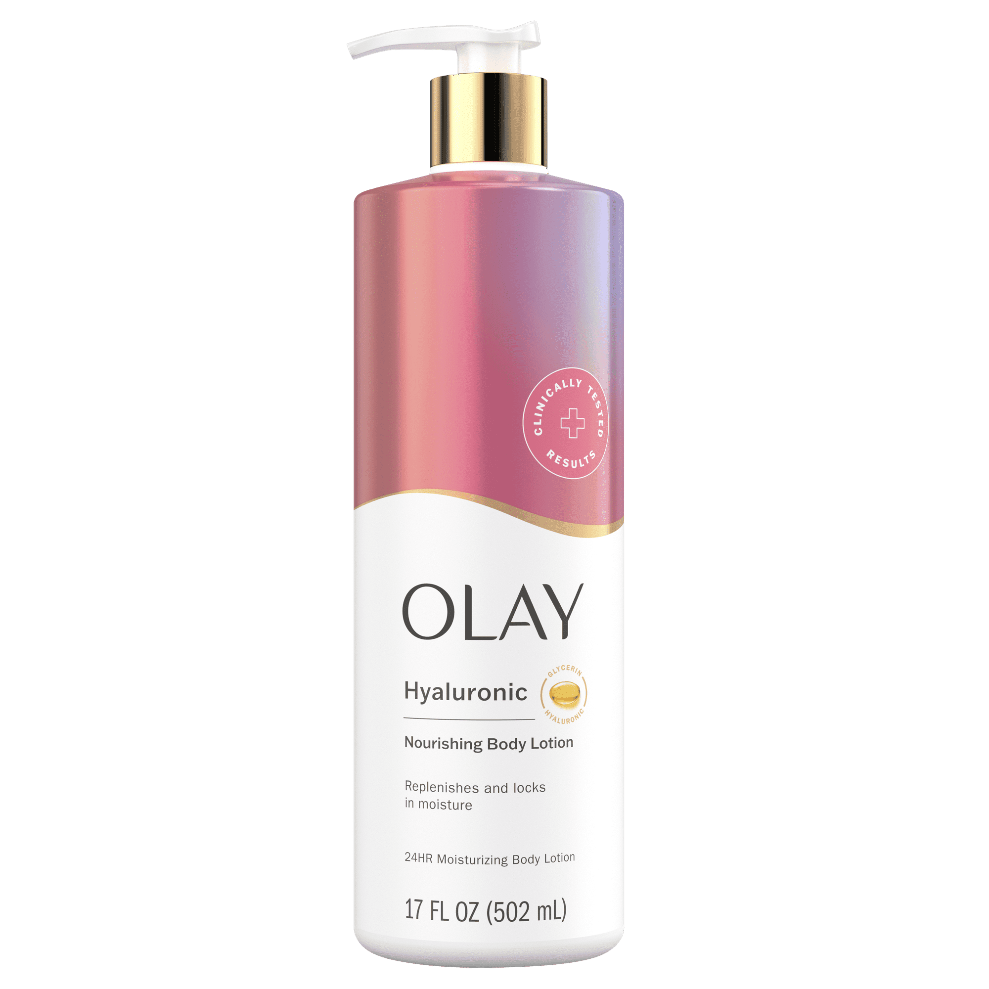 Olay Nourishing & Hydrating Body Lotion with Hyaluronic Acid, 17 fl oz ...