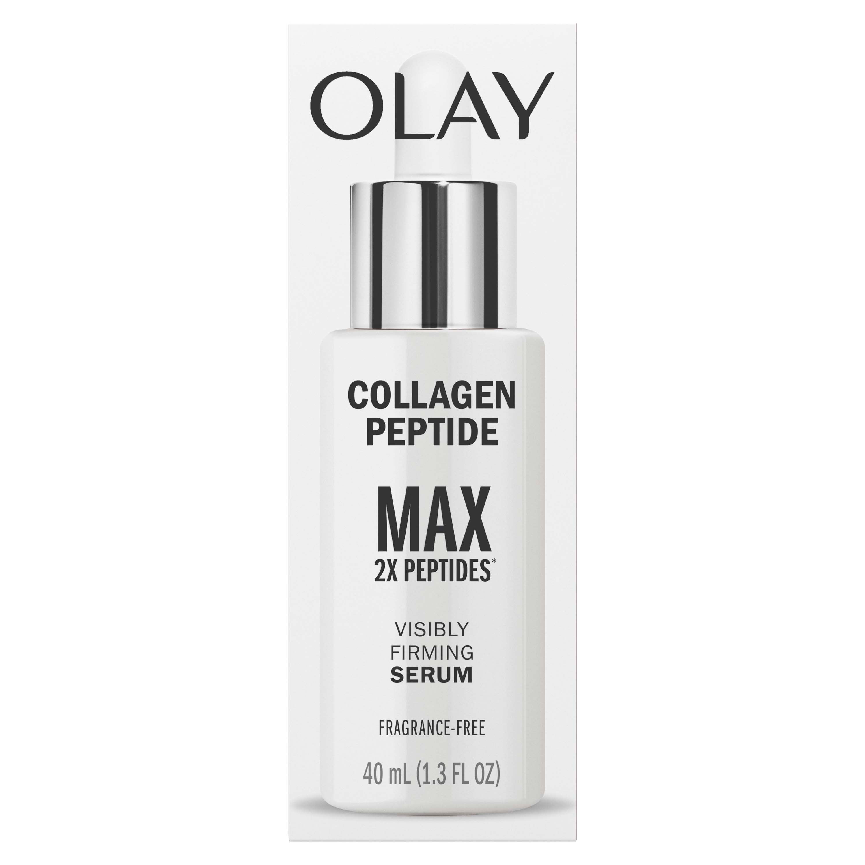Olay Olay Collagen Peptide 24 MAX Serum, Fragrance Free - 1.3 oz ...
