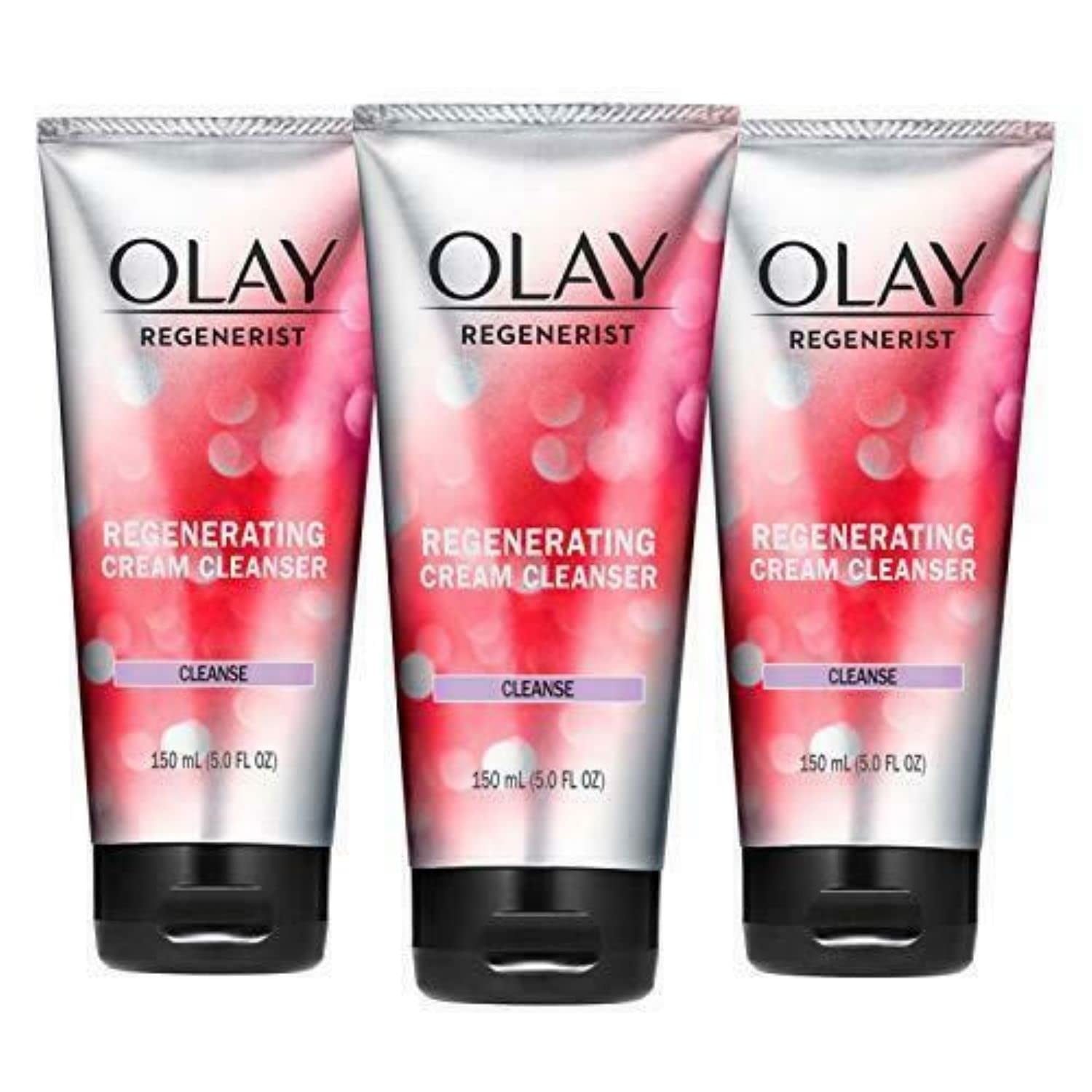 Olay Regenerist Regenerating Cream Cleanser Face Wash, 5 Fl Oz (Pack Of ...