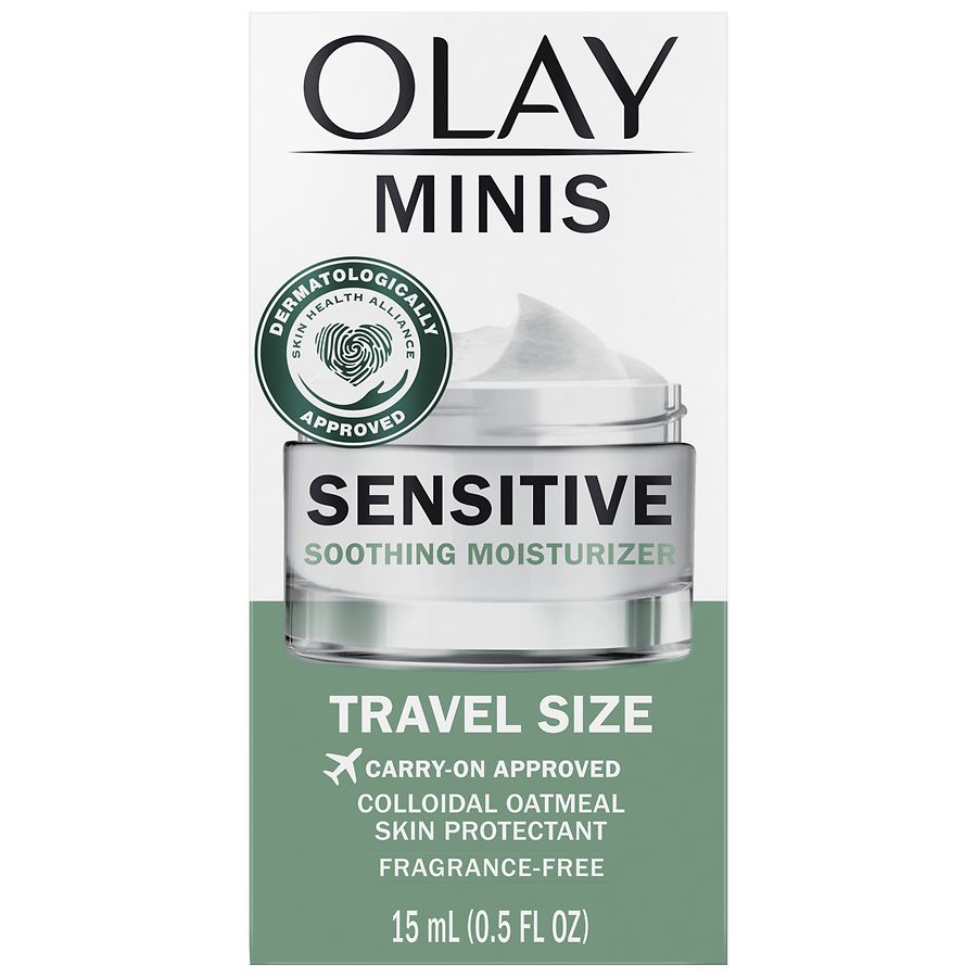Olay Sensitive Soothing Moisturizer 0.5 fl oz - Walmart.com