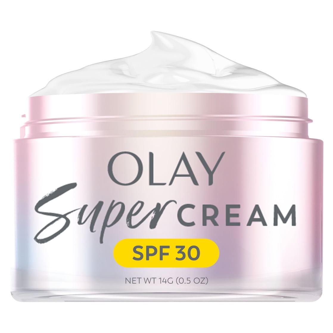 Olay SPF 30 Face Cream Super Serum Moisturizer, 15 mL Trial Size, Hydrating Brightening ...