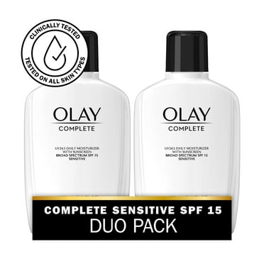 Olay Complete Cream Anti-aging Facial Day Moisturizer with SPF 15 ...