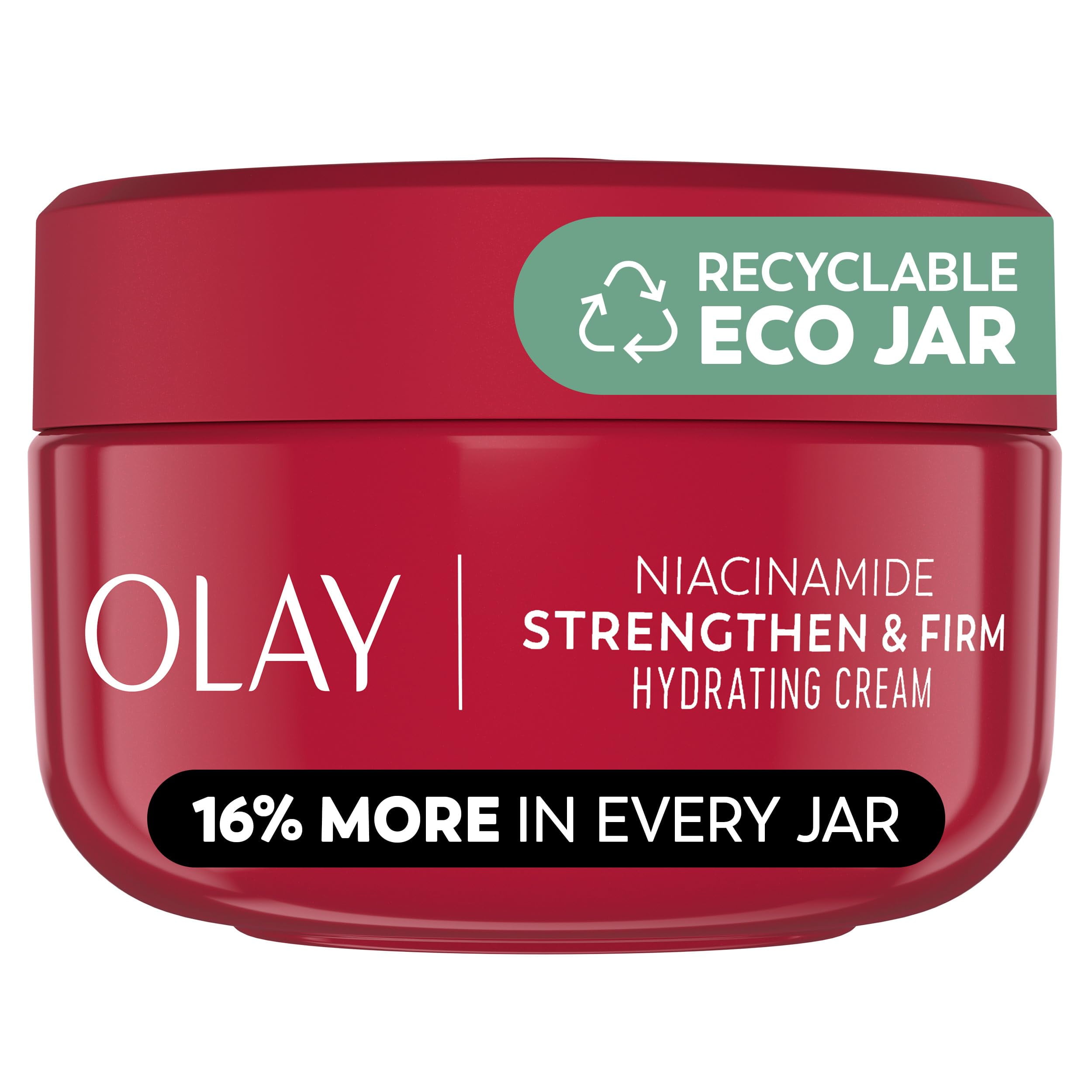 Olay Strong & Firm Niacinamide Face Moisturizer, 2 oz Renewing Face ...