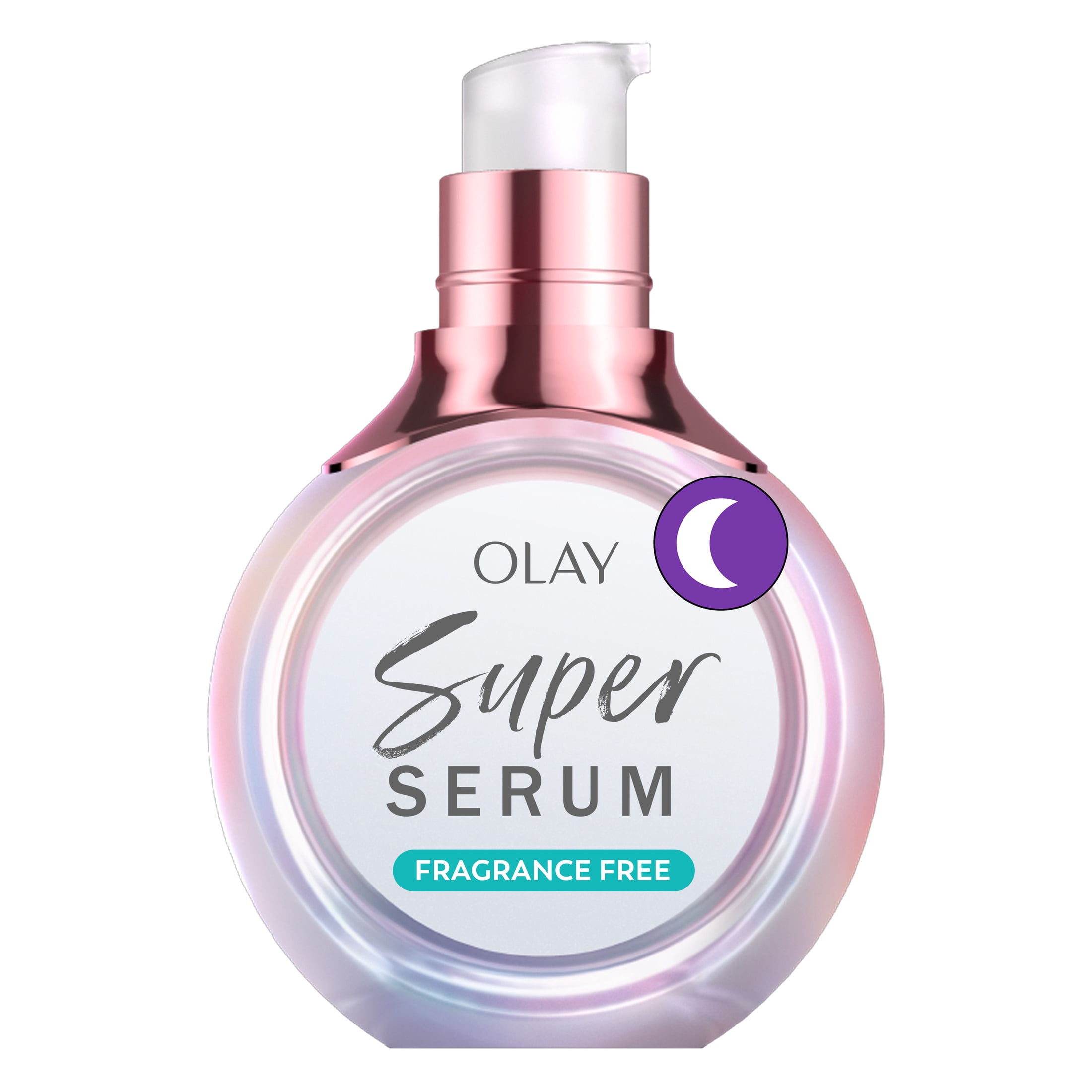Olay Super Serum Night Repair, Wrinkle Reduction & Hydration, with ...
