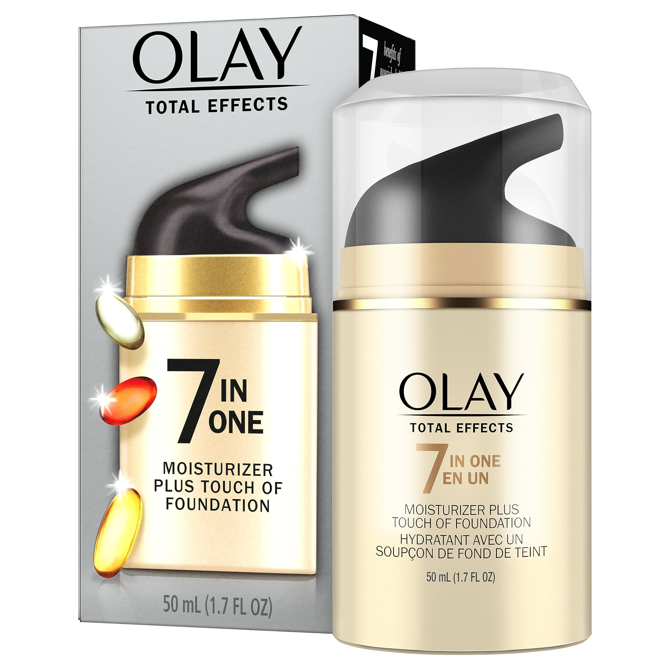 Olay Total Effects Anti-Aging Moisturizer, Cream Tone Correcting ...
