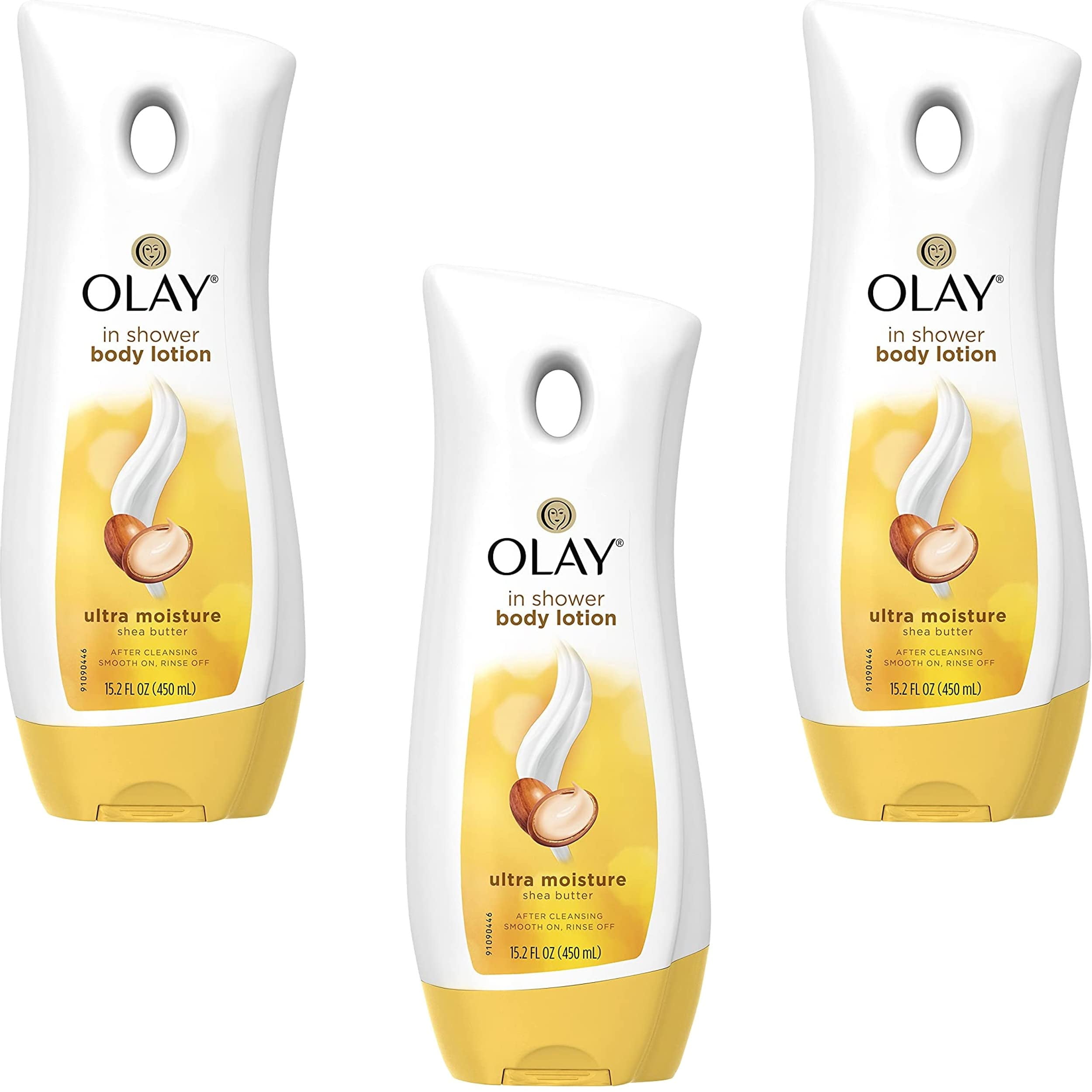 Olay Ultra Moisture Shea Butter Scented In-Shower Lotion, Hydrating for ...