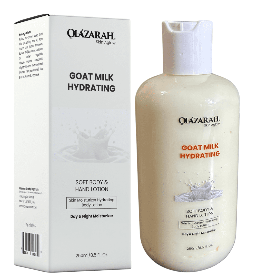Olazarah Skin Aglow Goat Milk Hydrating Lotion for Soft Body & Hands ...