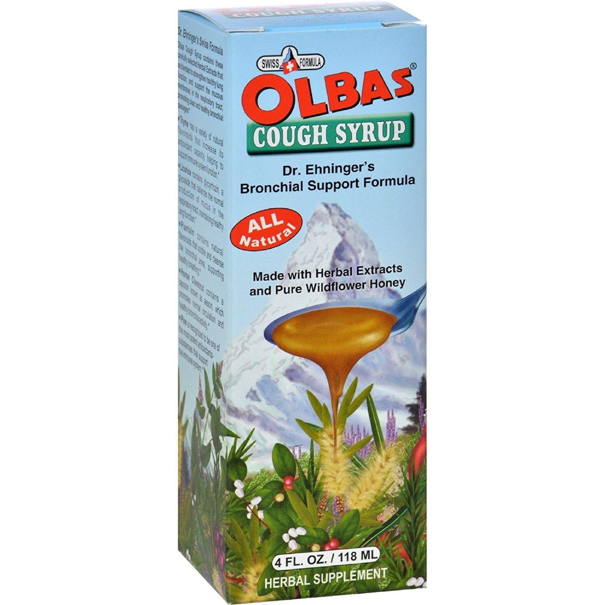 Olbas Olbas Cough Syrup 4 fl oz - 4 Pack - Walmart.com