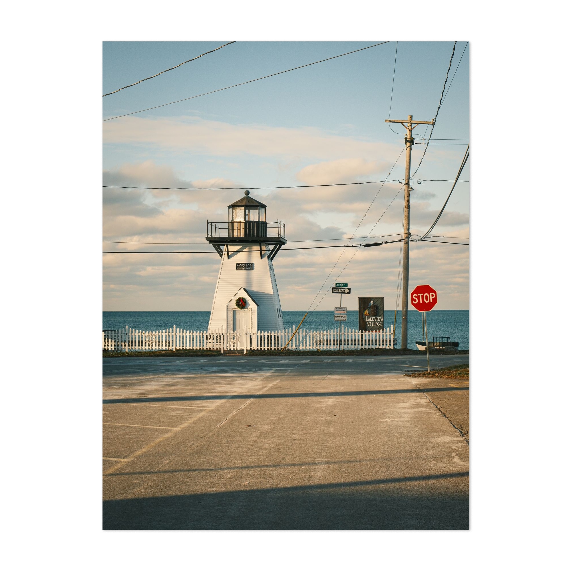 Olcott Lighthouse 02 - Olcott New York Photography Lighthouse Coastal ...