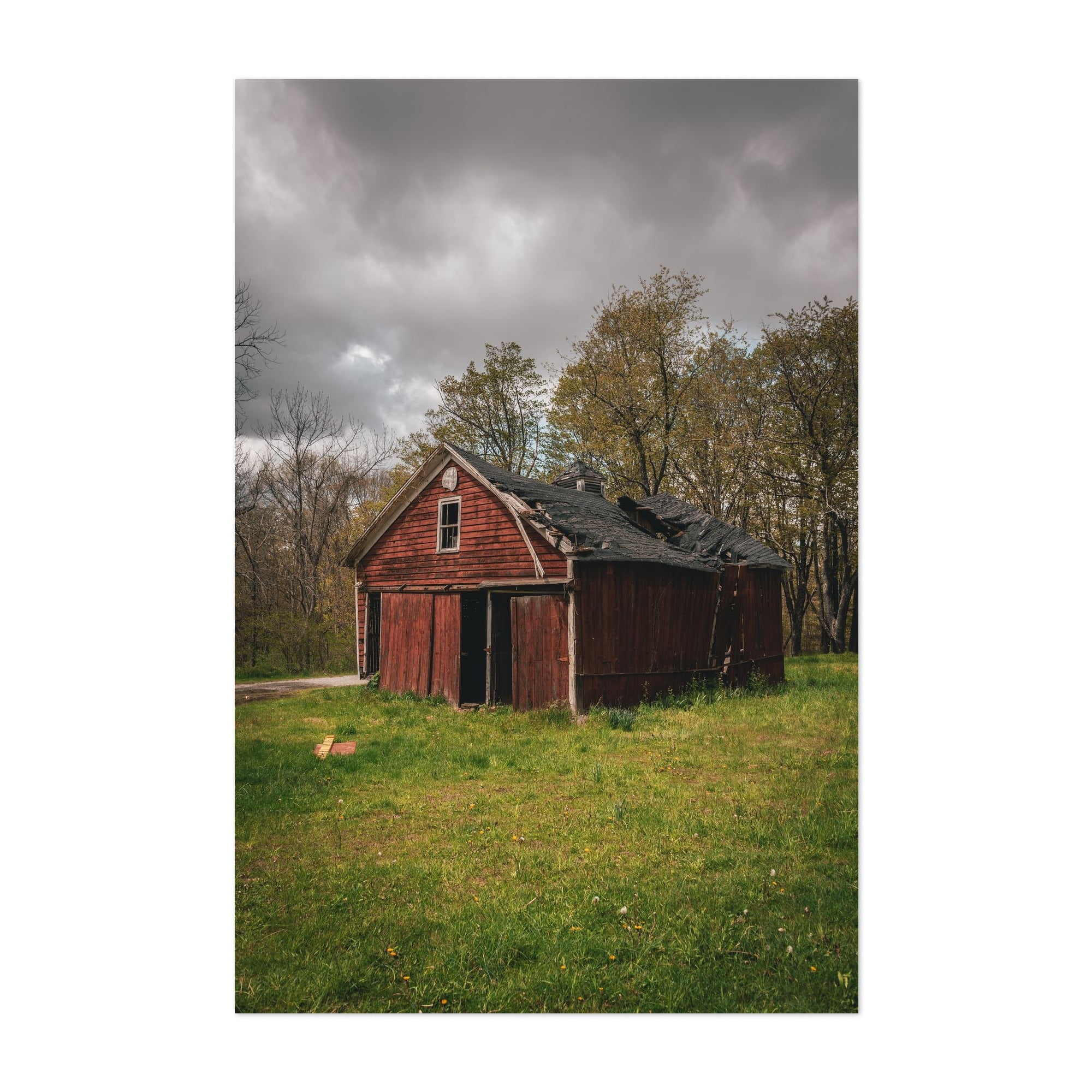 Old Barn, Delaware Water Gap 01 - Bushkill Pennsylvania Photography Barn Rural Rustic Farmhouse ...