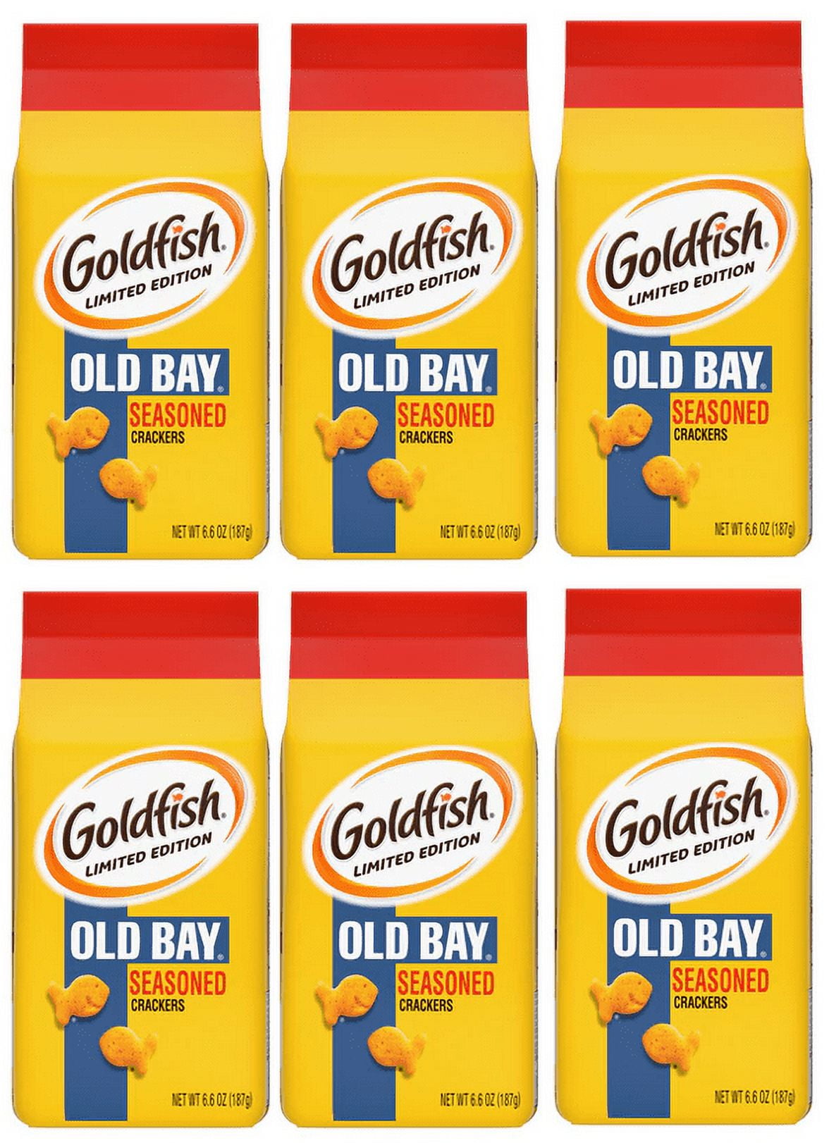 Old Bay Goldfish Crackers Limited Edition 6 Pack - Walmart.com
