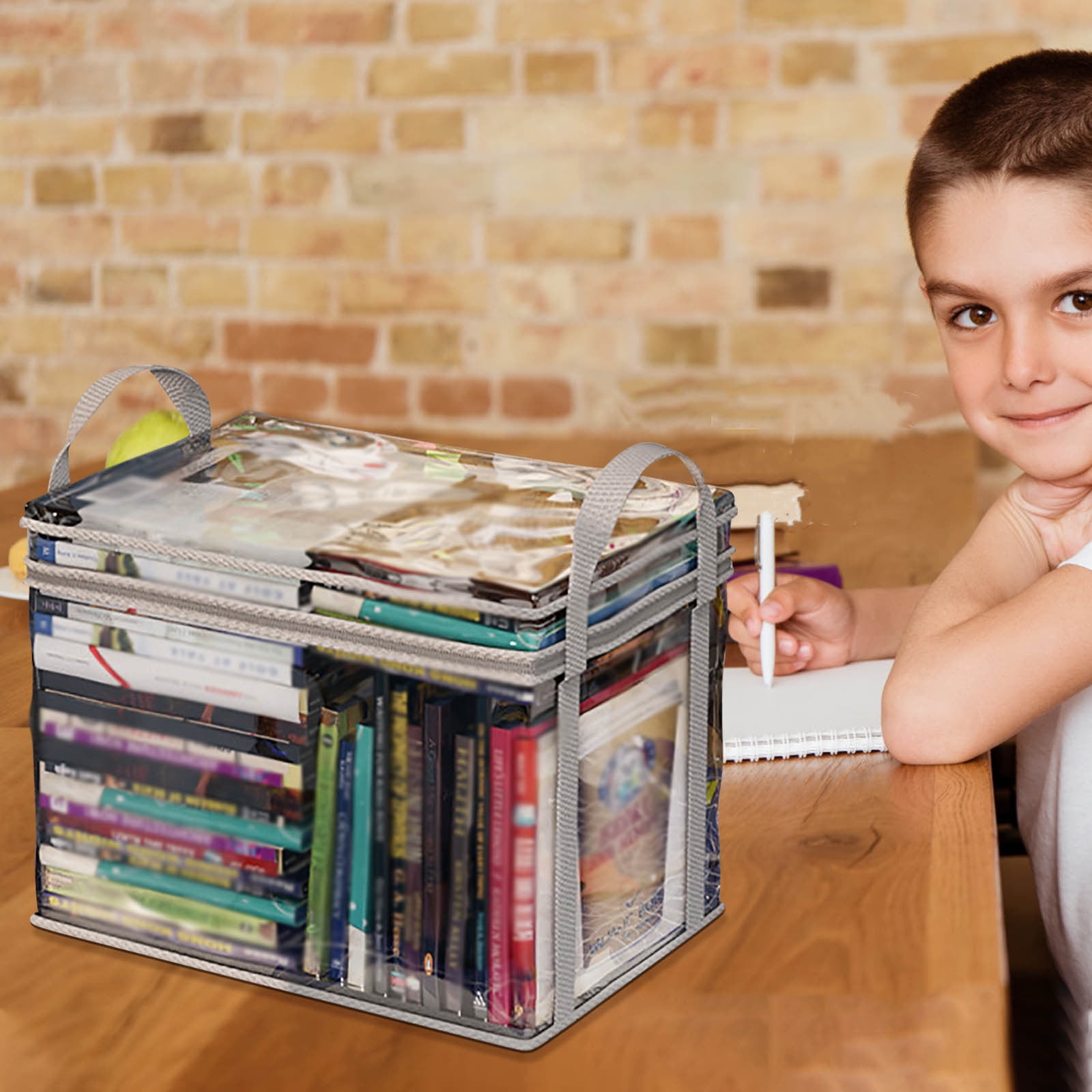 Old Book Storage Box Artifact Books Student Bookshelf Organizing ...