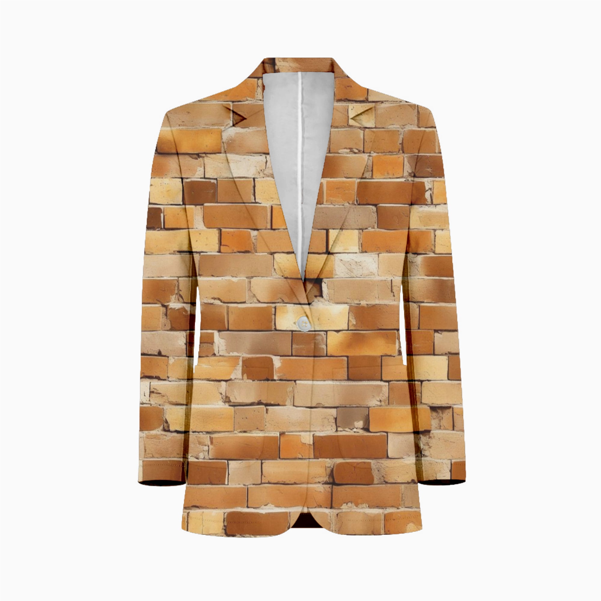 Old Brick Wall Men's Suit Blazer Casual Party Wear Slim Fit Suit Jacket Fashionable Luxury ...