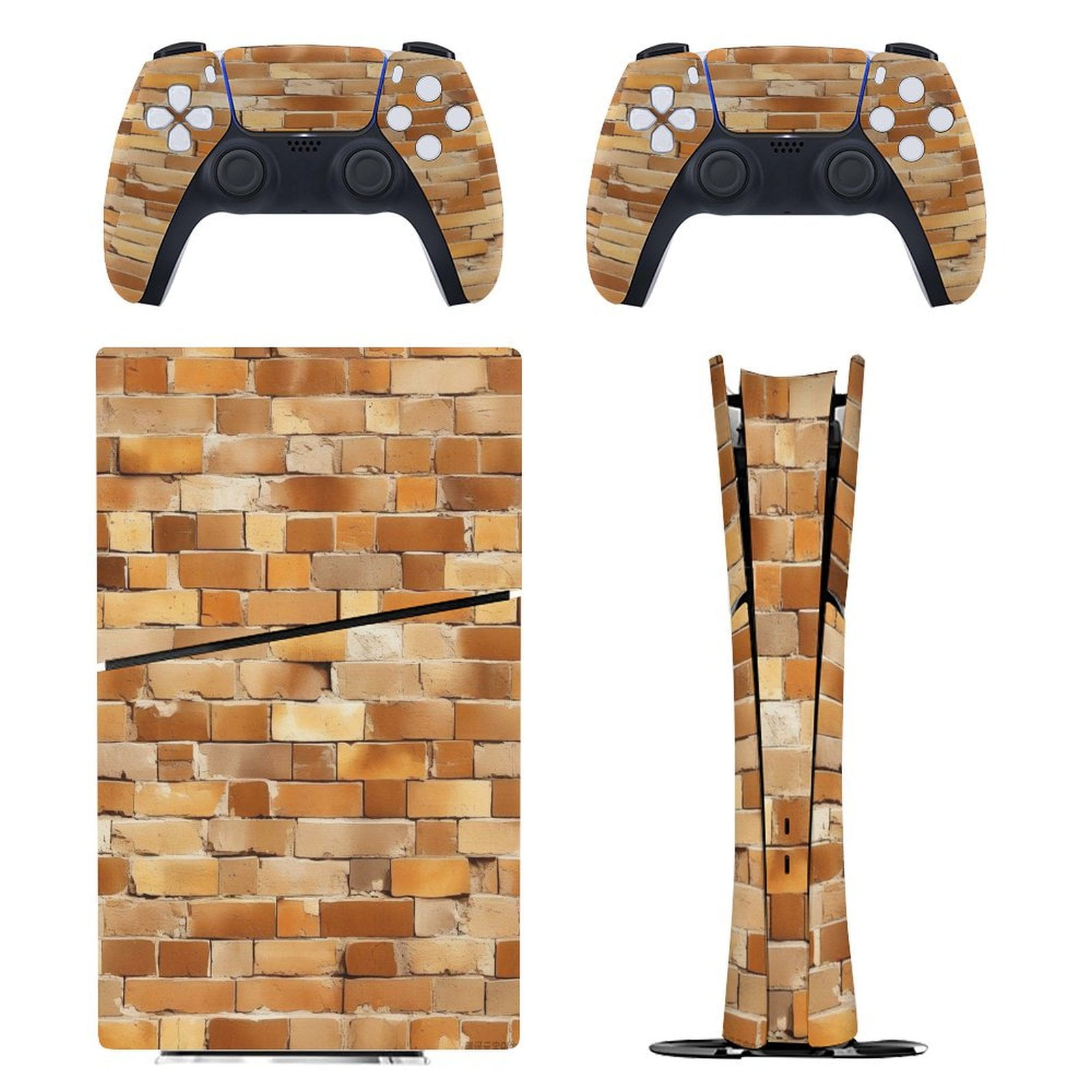 Old Brick Wall PS5/PS5 Slim Digital Disc Skin Sticker For Console And ...