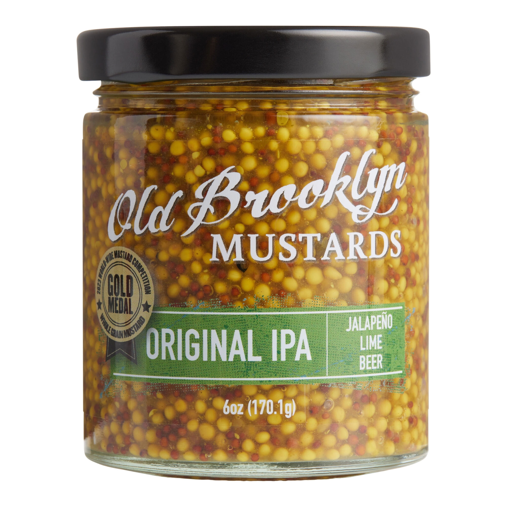Old Brooklyn Original IPA Jalapeno Kaffir Lime Mustard 6 oz. - Walmart.com