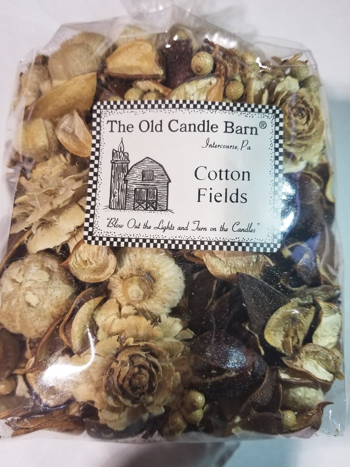 Old Candle Barn Cotton Fields Potpourri Large Bage - 8 Cup Bag ...