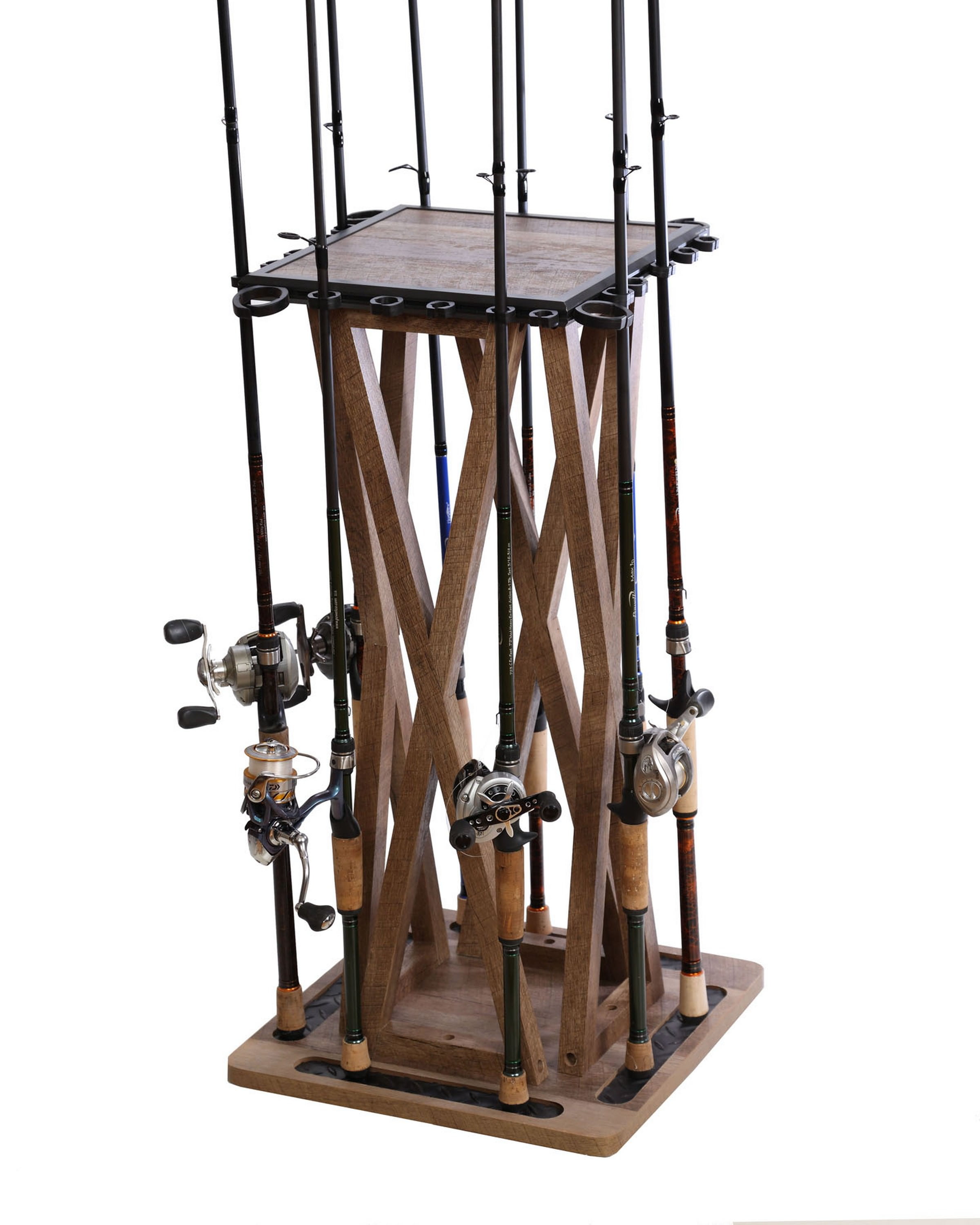 Old Cedar Outfitters Lg. Distressed Square Rod Rack - Walmart.com