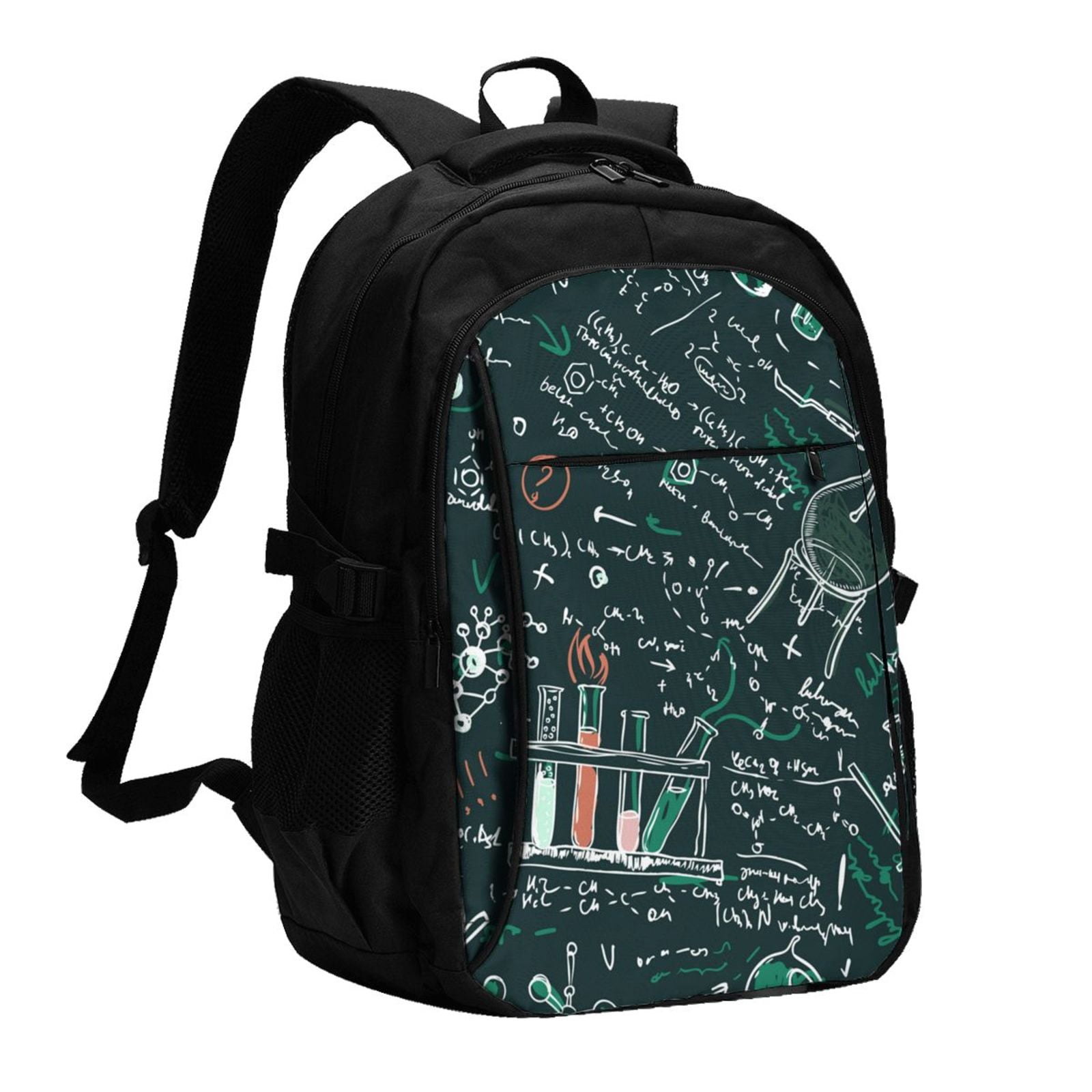 Old Chemistry Laboratory Science Laptop Backpack with USB Charging ...