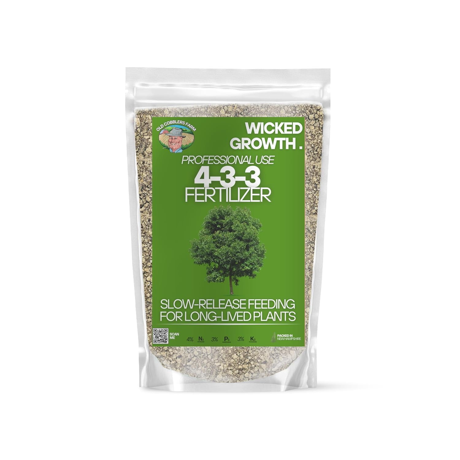 Old Cobblers Farm™ Wicked Organics 4-3-3 Fertilizer - Supports Strong ...