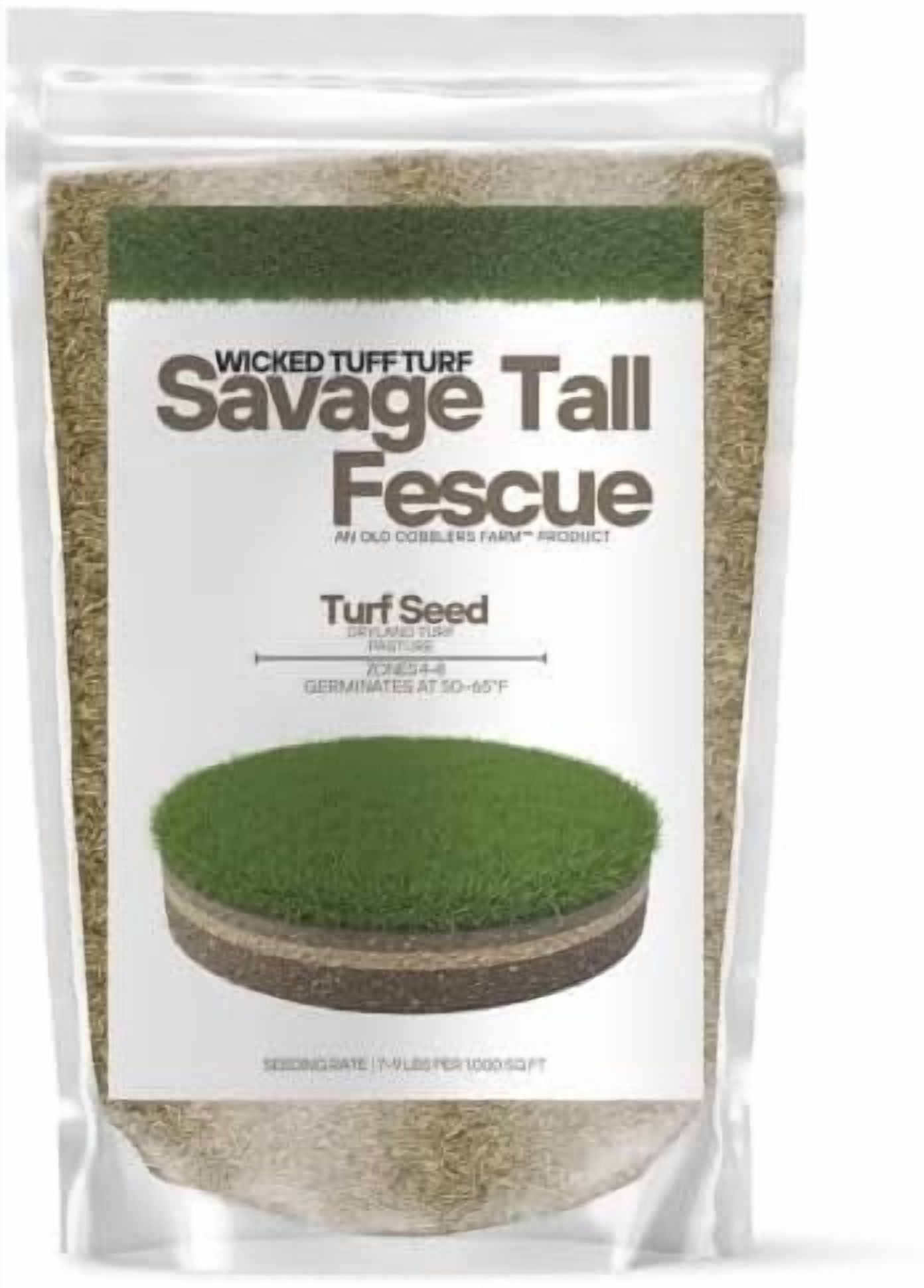 Old Cobblers Farm™ Wicked Tuff Turf Savage Tall Fescue - Premium Cool ...