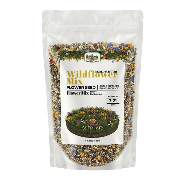 Old Cobblers Farm™ Wicked Tuff Turf Wildflower Mix (Annual & Perennial ...