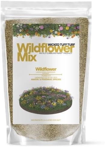 Old Cobblers Farm™ Wicked Tuff Turf Wildflower Mix (Annual & Perennial ...