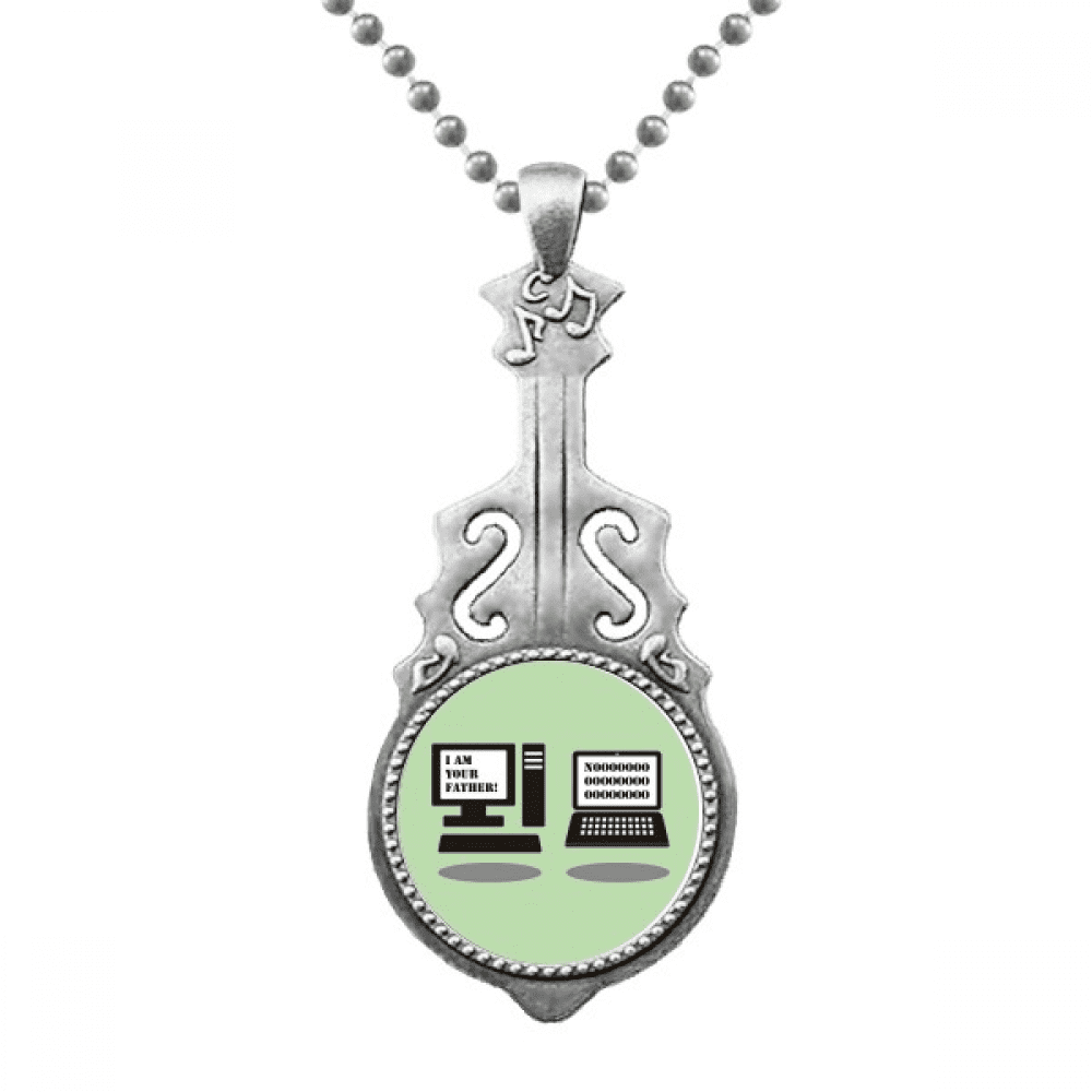Old Computer Notebook Art Deco Fashion Pendant Jewelry Music Guitar ...