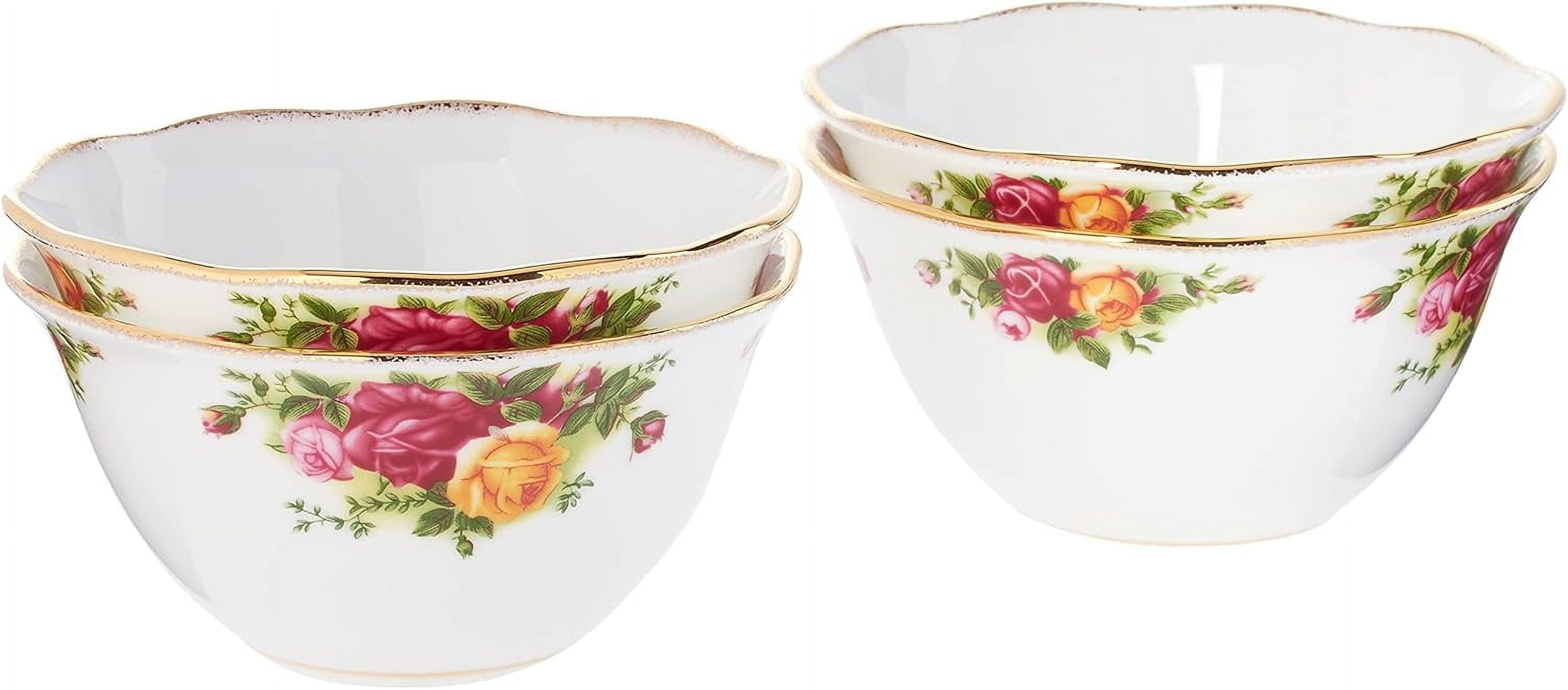 Old Country Roses Bowls Set of 4, 4.3" - Walmart.com