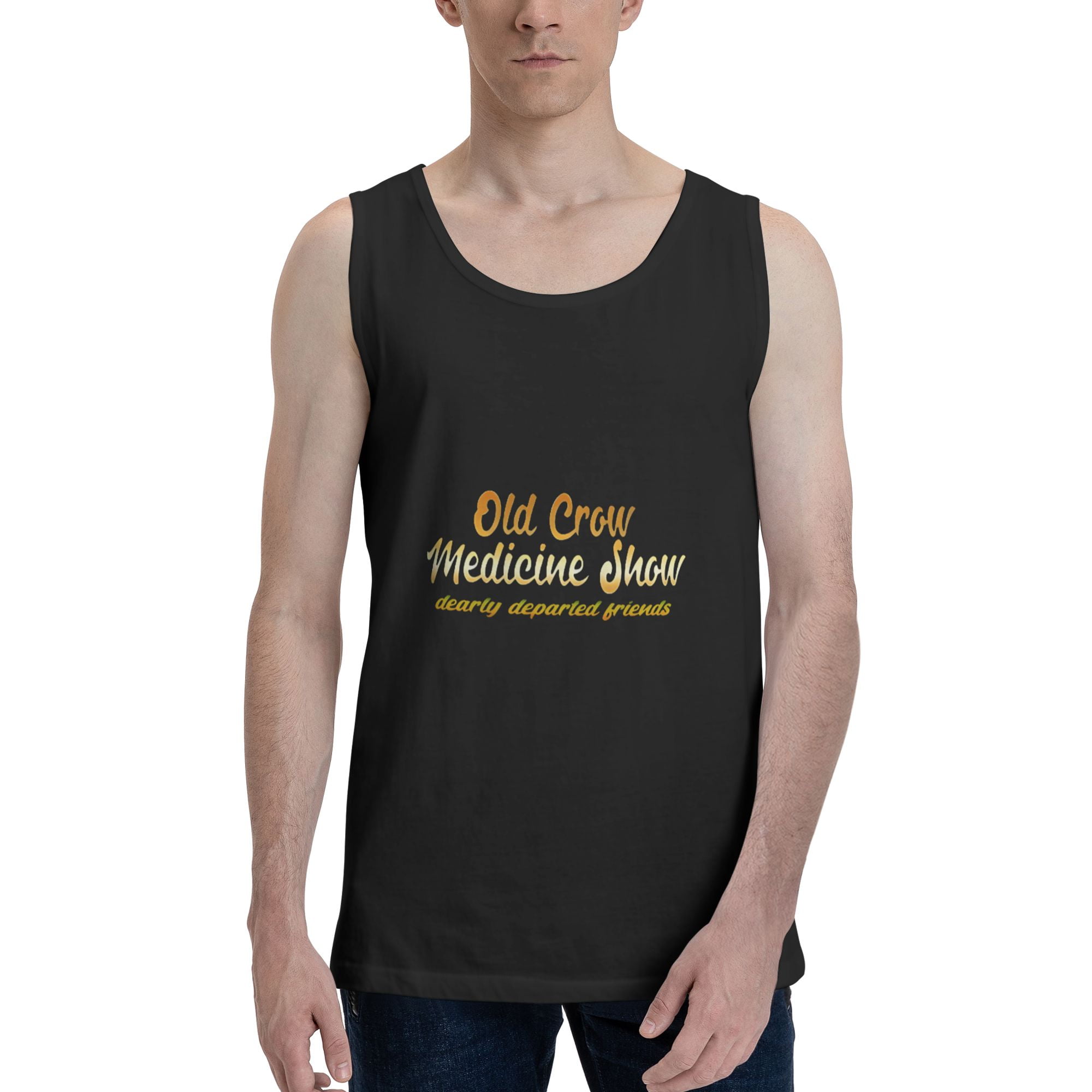 Old Crow Band Medicine Show Fresh Men's Tank Top Muscle Workout Gym ...