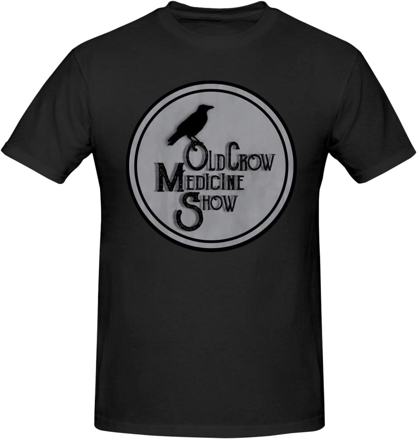 Old Crow Band Medicine Show Men's Crew Neck Short Sleeve Tops Trend T ...
