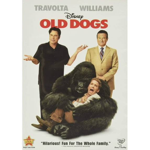 Disney Movie: Old Dogs (DVD) - Fun-Loving Comedy for Kids & Adults ...