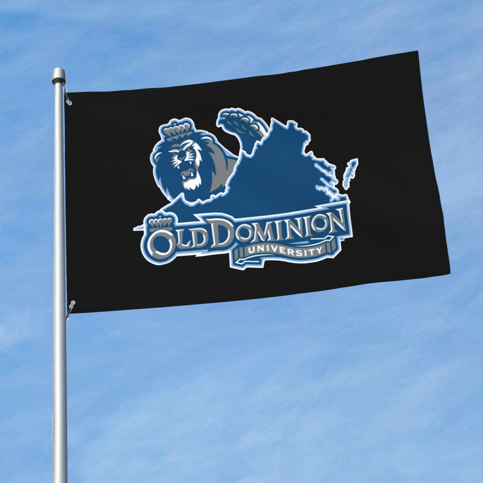 Old Dominion University Flag 3x5 Outdoor ,Sewn Stripes, Stronger Brass ...