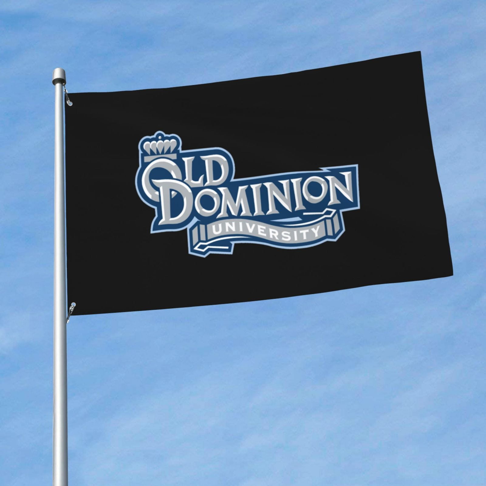 Old Dominion University Flag 3x5 Outdoor ,Sewn Stripes, Stronger Brass ...