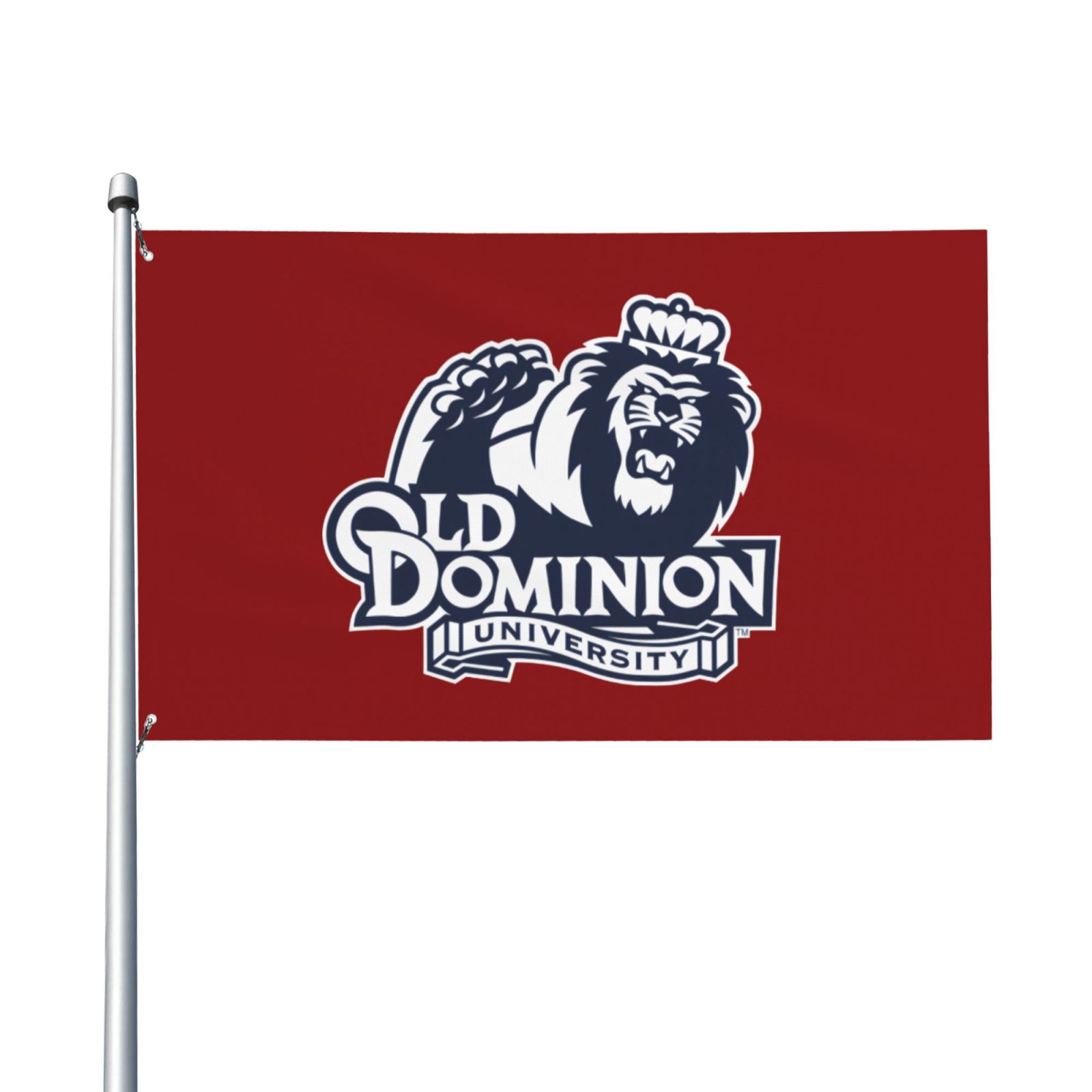 Old Dominion University Flag 3x5 Outdoor ,Sewn Stripes, Stronger Brass ...