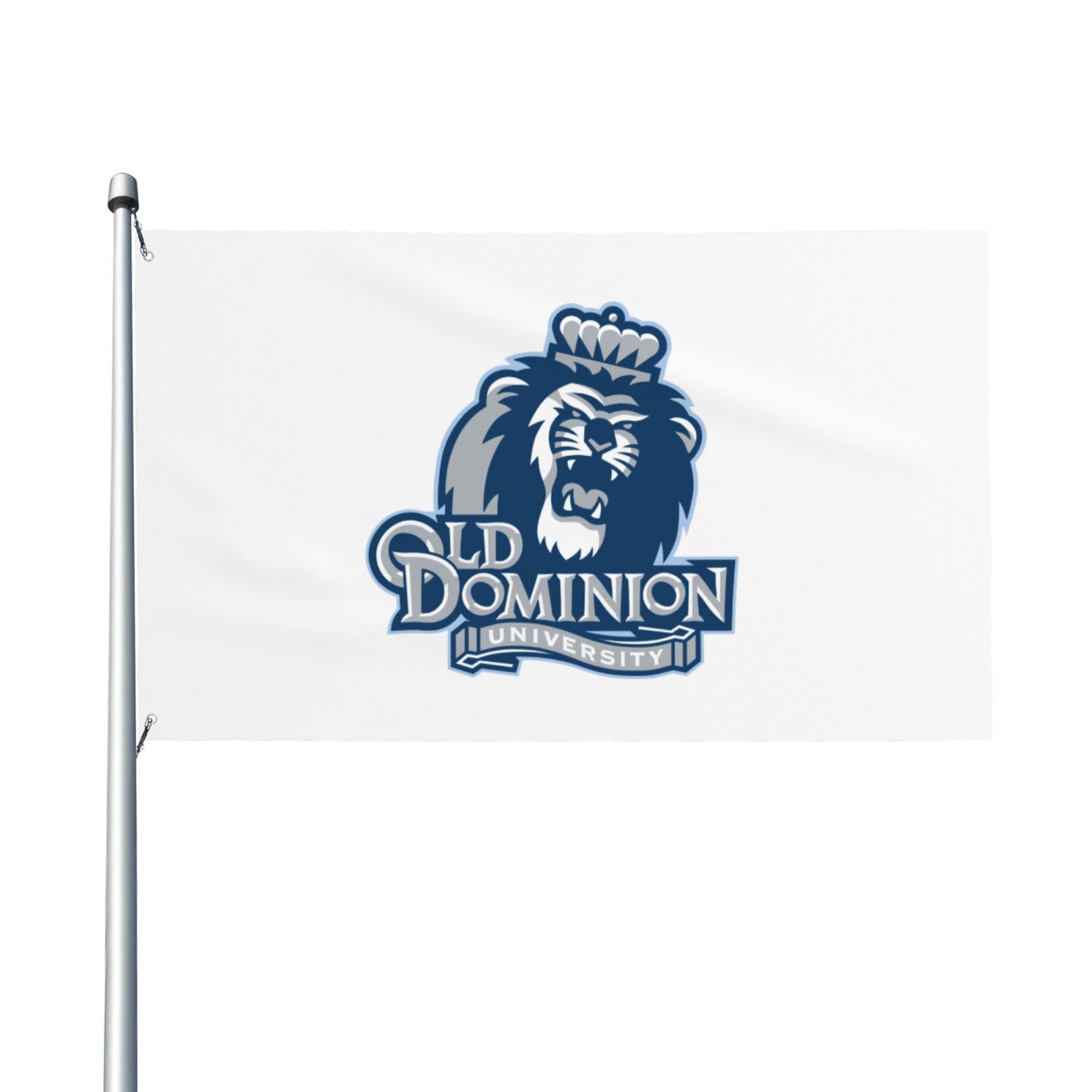 Old Dominion University Flag 3x5 Outdoor ,Sewn Stripes, Stronger Brass ...