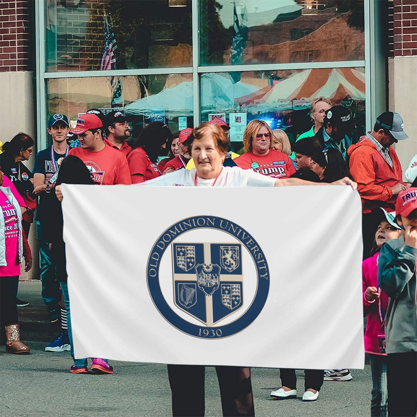 Old Dominion University Logo Banner Breeze Flag Outdoor Flags Home Flag ...