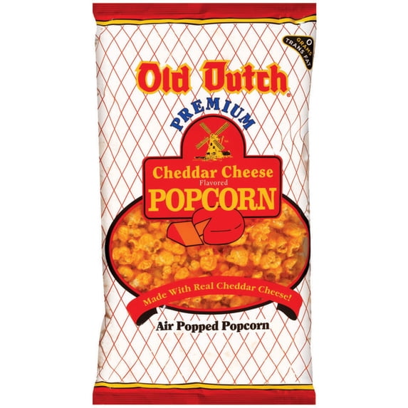 Old Dutch Air Popped Cheddar Cheese Popcorn, 6 oz Gluten-Free - Walmart.com