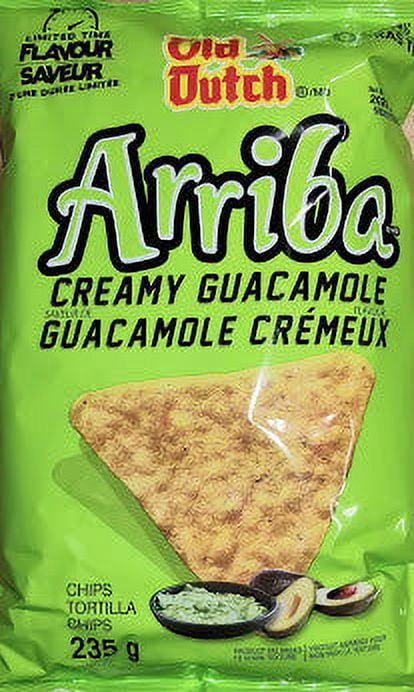 Old Dutch Arriba Creamy Guacamole Tortilla Chips 235g/8.3 oz {Imported ...