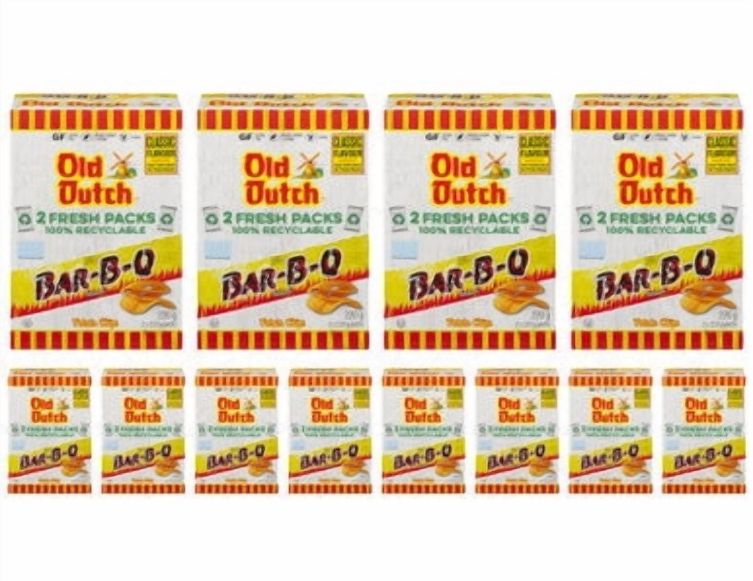 Old Dutch Crisp Cooked BBQ Potato Chips, 220g/7.8 oz., 12pk, Imported ...