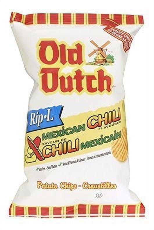 Old Dutch Mexican Chili Rip-L Chips 255g/9 oz - Walmart.com