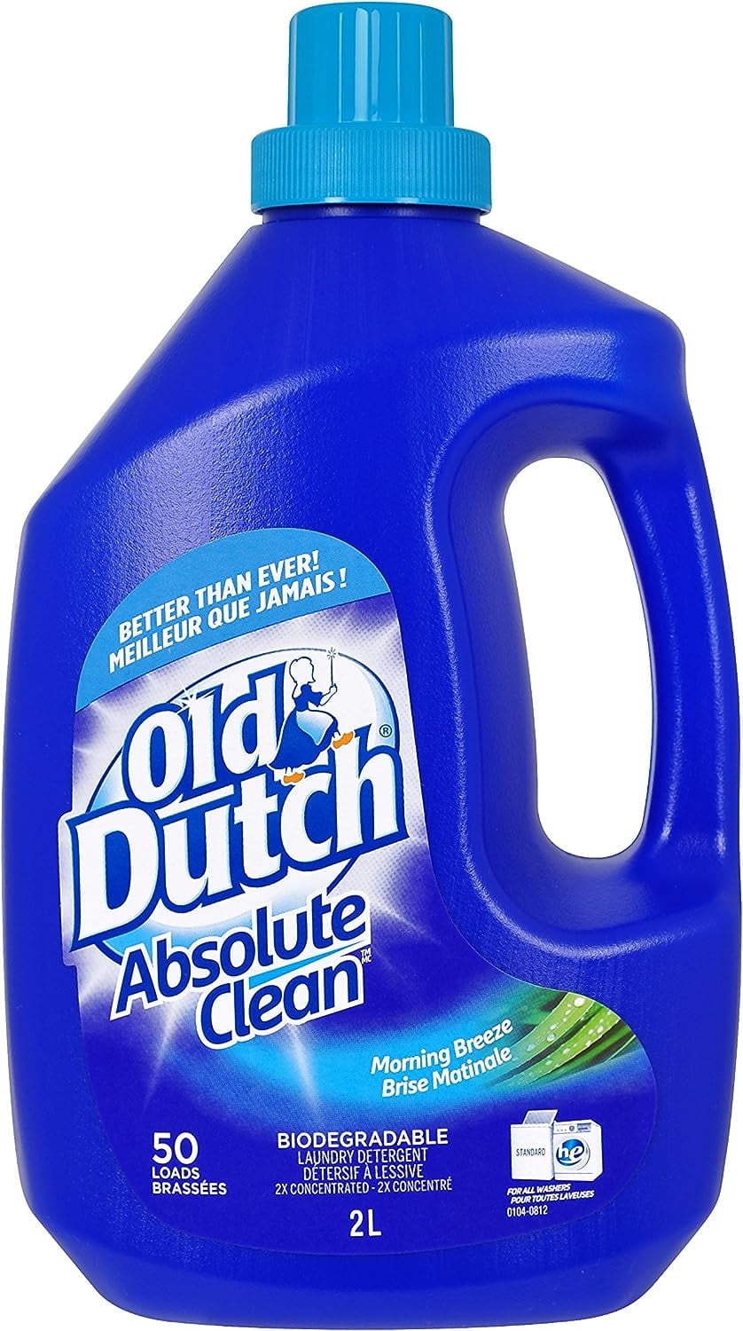 Old Dutch Morning Breeze Liquid Laundry Detergent, 2L - Walmart.com