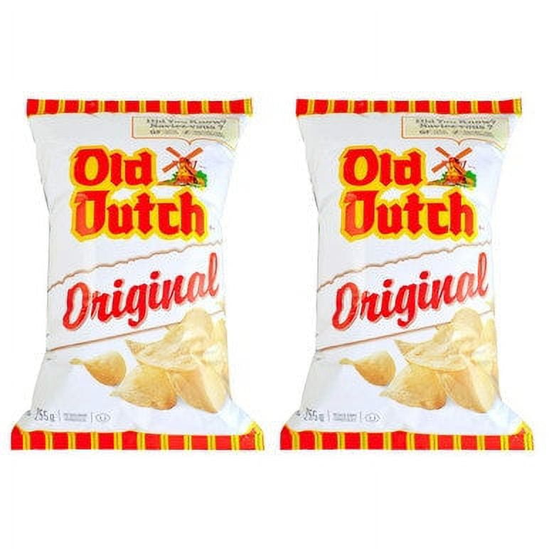 Old Dutch Original Potato Chips 255g/8.9oz, 2-Pack - Walmart.com