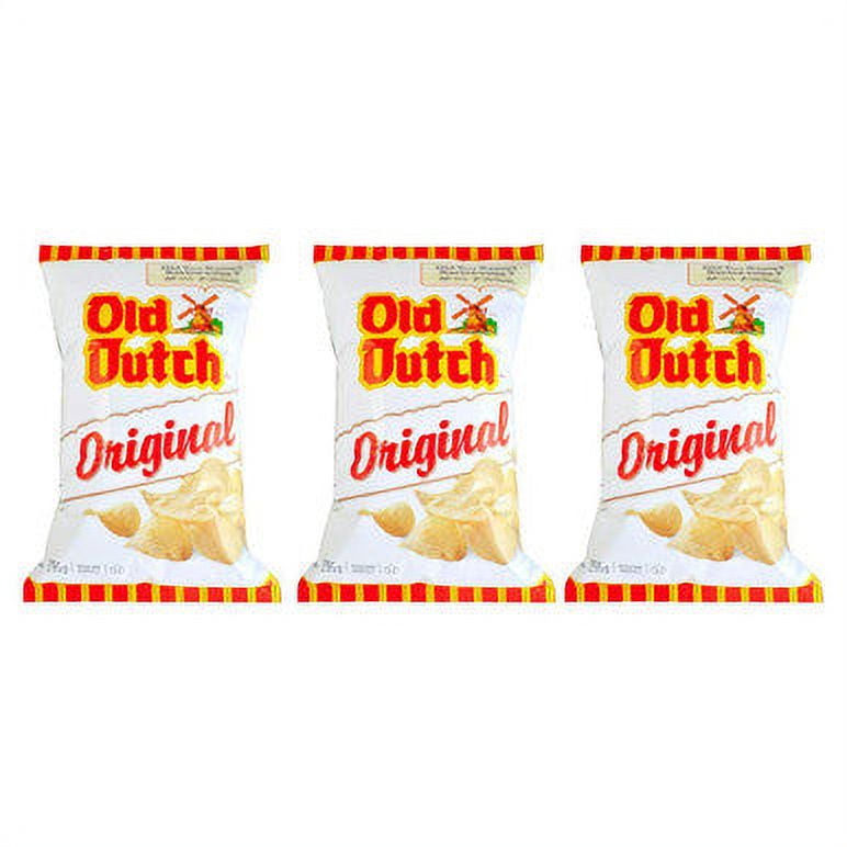 Old Dutch Original Potato Chips 255g (8.9 oz) 3-Pack - Walmart.com