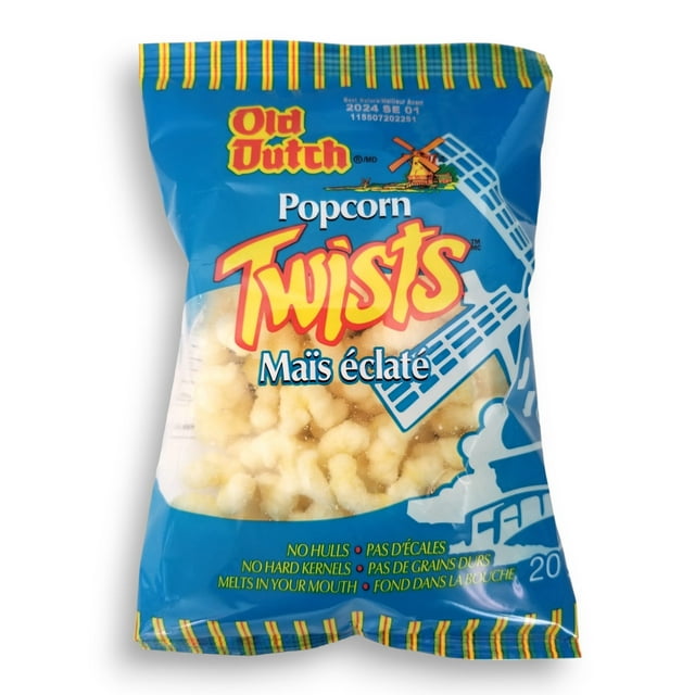 Old Dutch Popcorn Twists, Snack Size, 20g/0.7 oz - Walmart.com