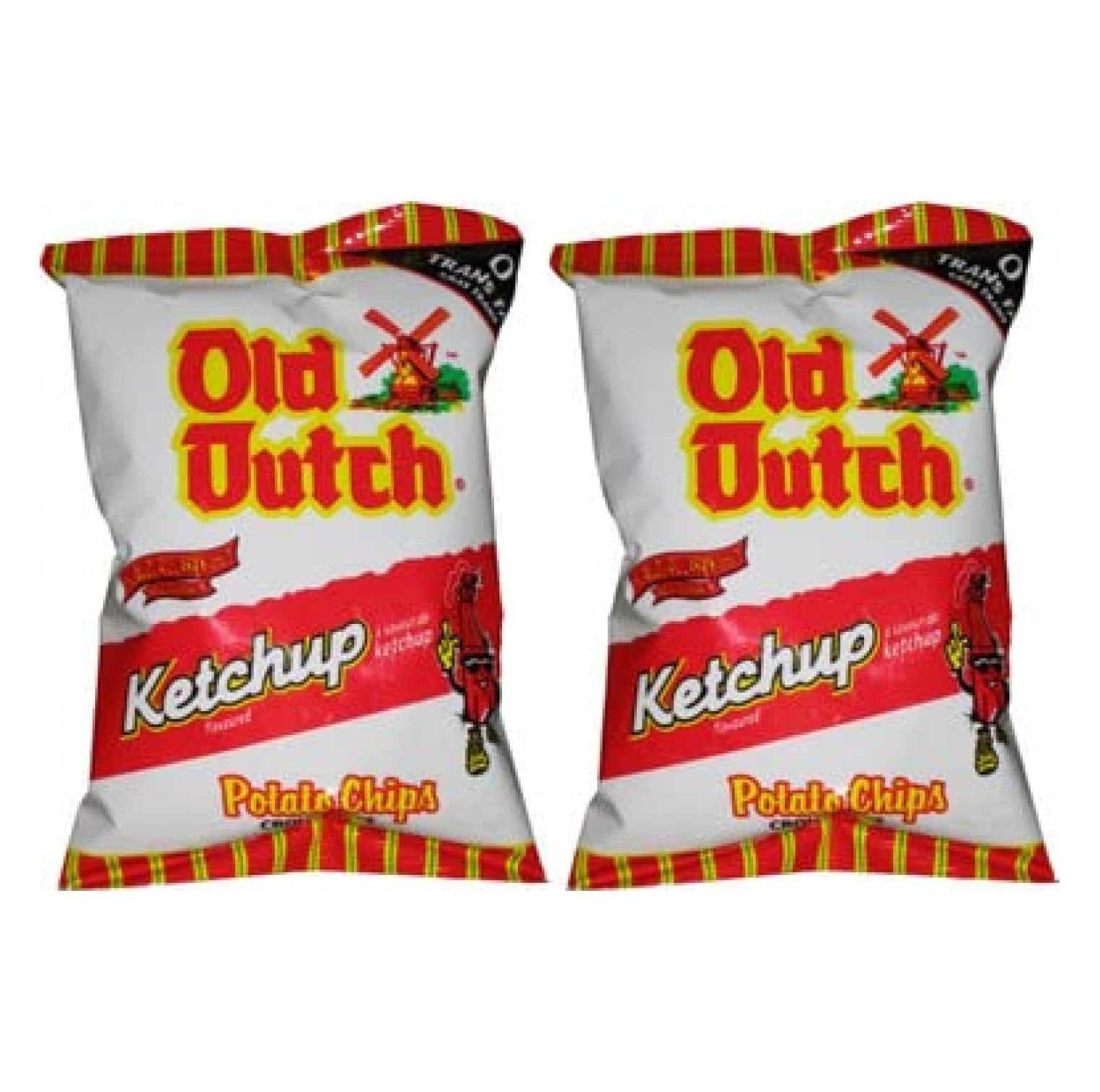 Old Dutch Potato Chips Ketchup 40g14oz 40 Pack Imported From Canada