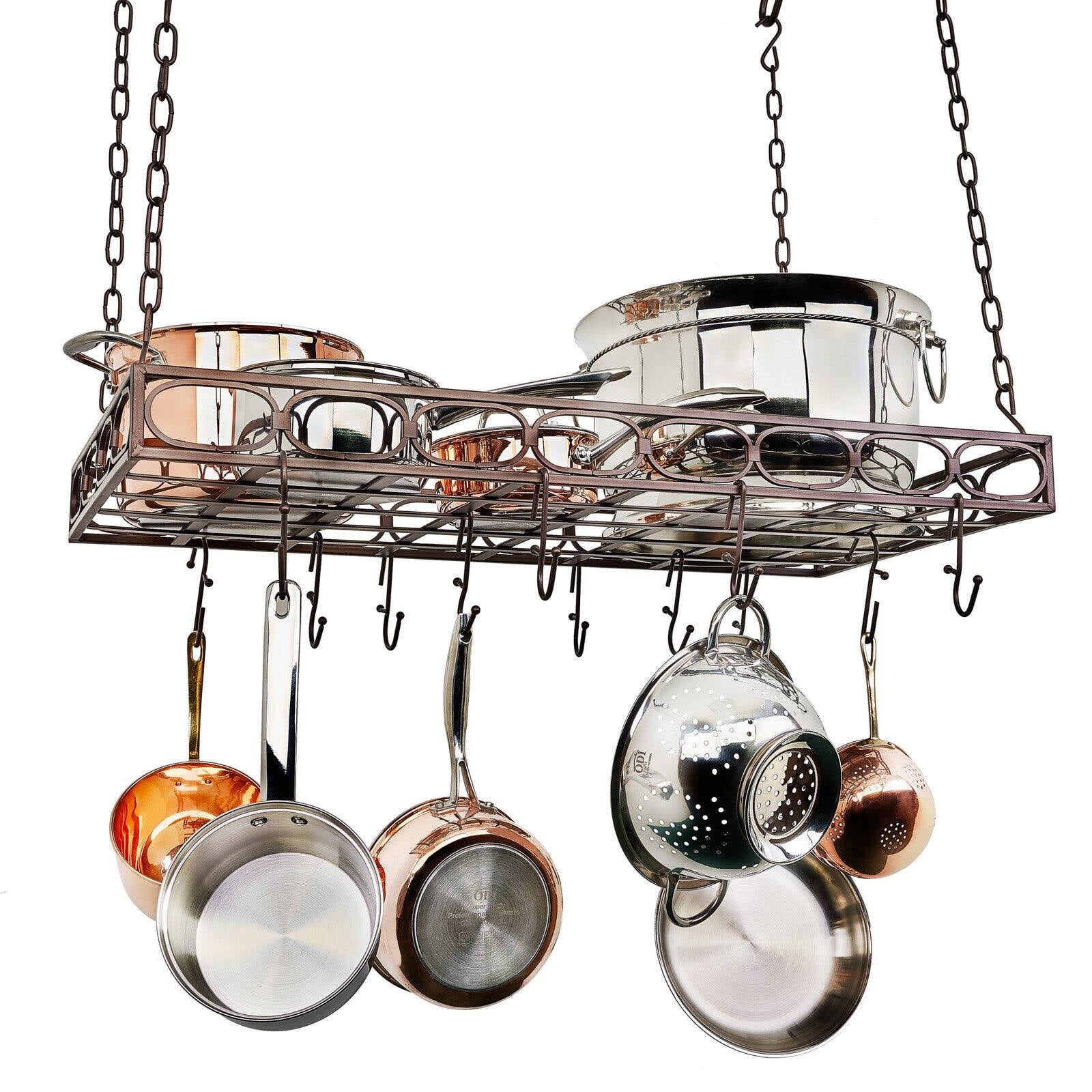 Old Dutch Rectangular Hanging Pot Rack - Walmart.com