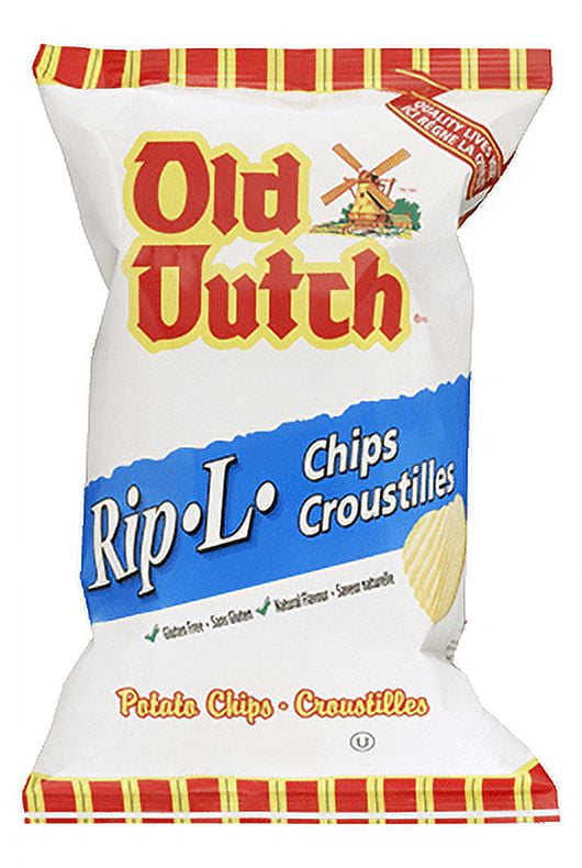 Old Dutch Rip-L Original Gluten Free Chips, 255g/9 oz.,Bag {Imported ...