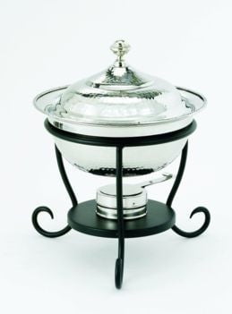 Old Dutch 12 Inch x 15 Inch Round Stainless Steel Chafing Dish ...