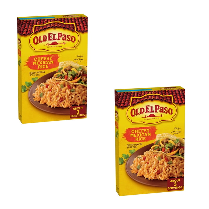 Old El Paso Cheesy Mexican Rice 2-Pack - Walmart.com